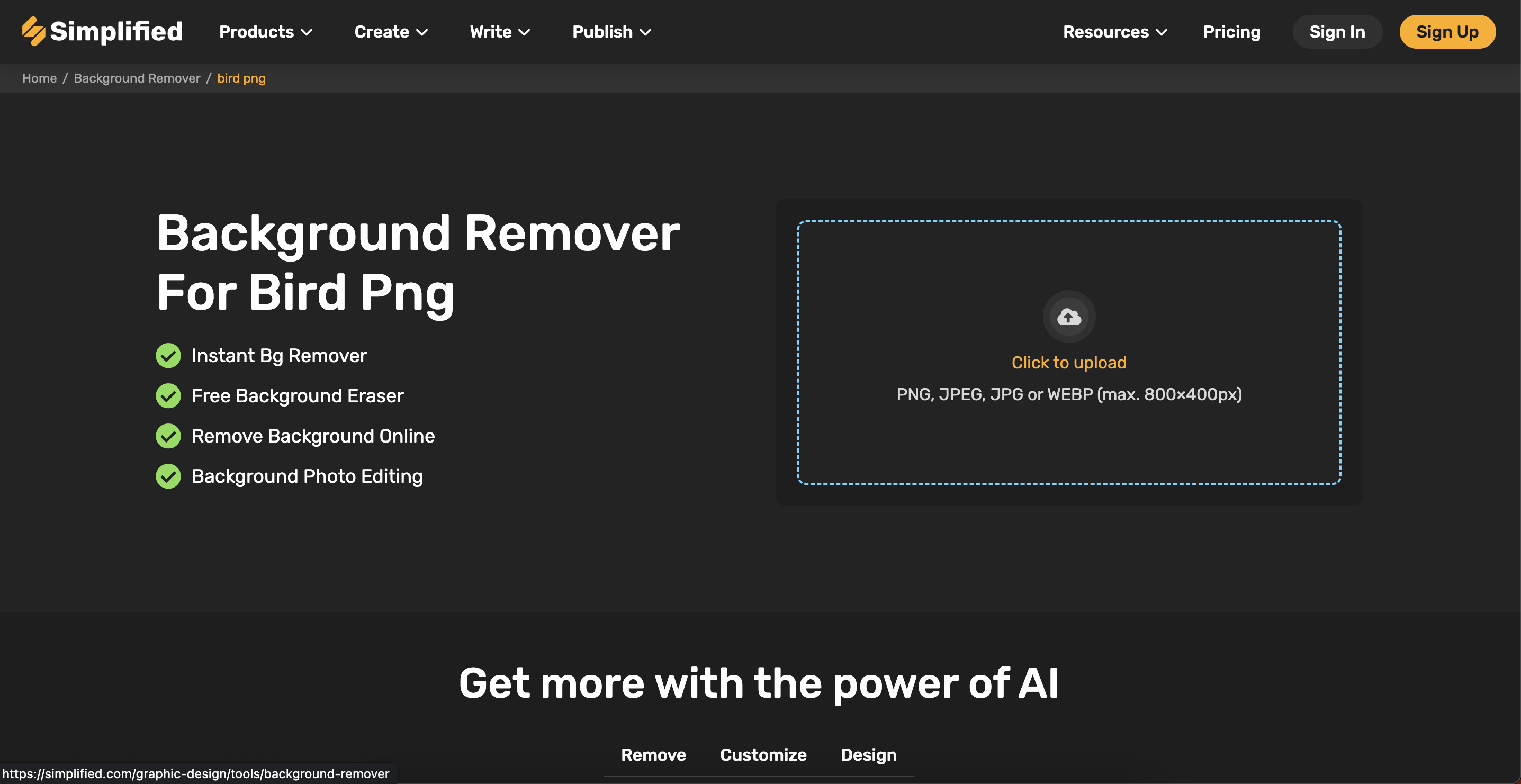 Remove the unwanted background from your bird PNG images effortlessly ...