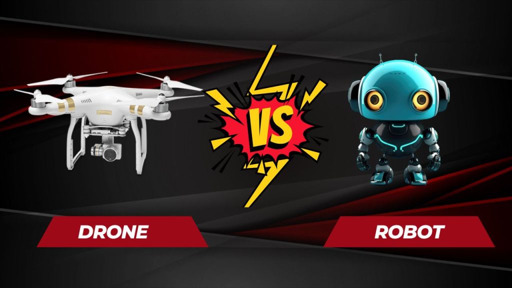 Drone vs robot: What are the differences?... | Yoomark