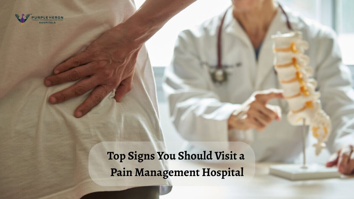 Top Signs You Should Visit a Pain Management Hospital - Purple Heron ...